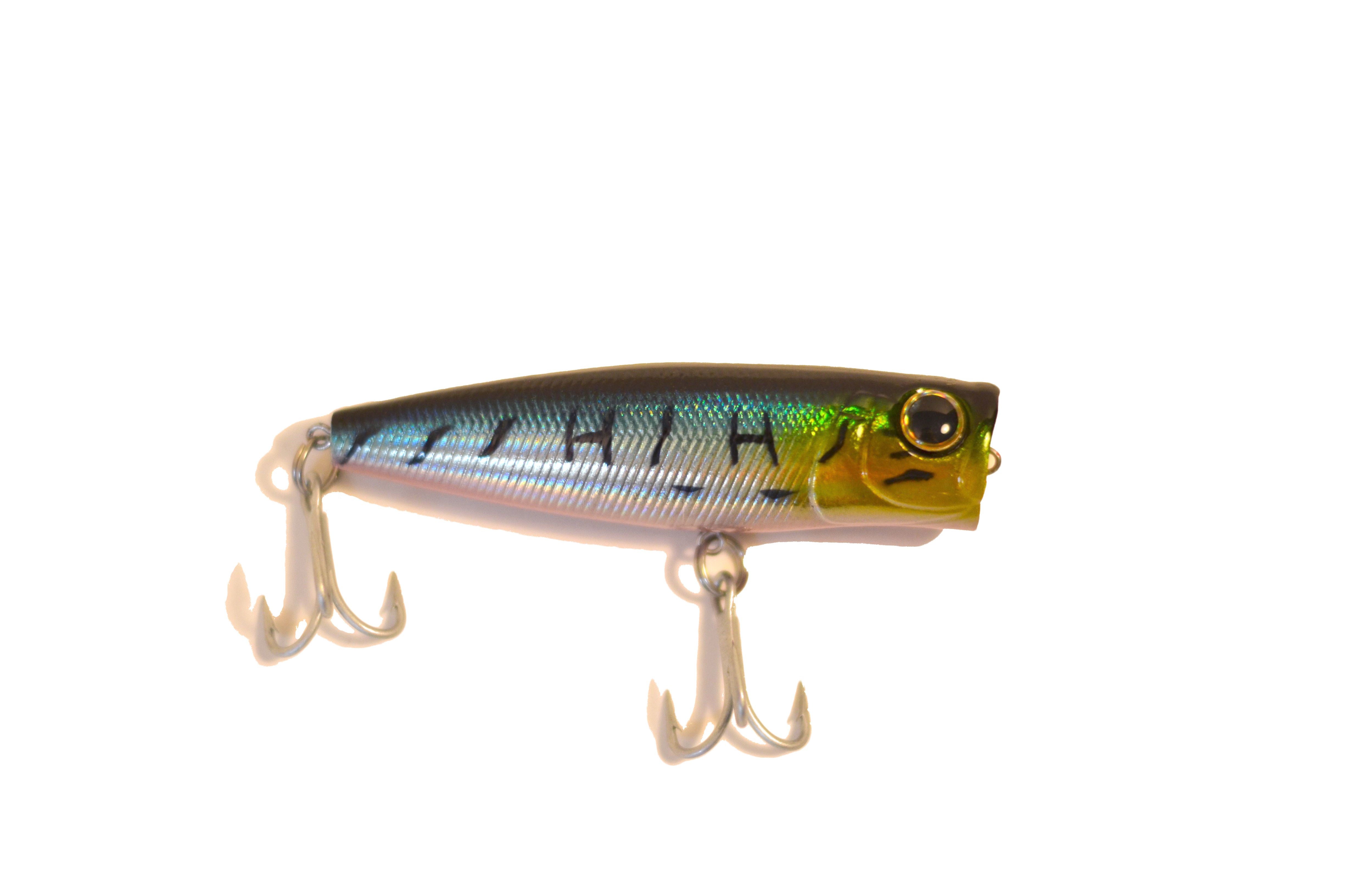 Holographic | 3/4 oz Mini Mega Eye - Green Mackerel | The Lonely Angler